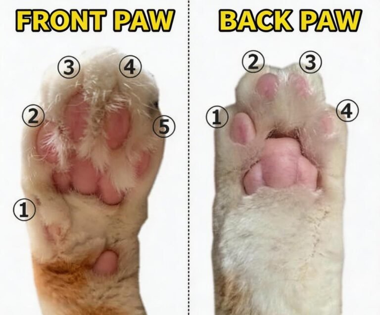 Cat Paw Anatomy: Toes, Pads and Claws Explained - Cat Care Life